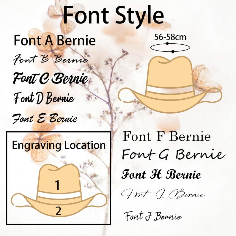 Name Burnt Cowboy Hat, Floral Cowboy Hat, Carved Fedora Hat, Bohemian ...
