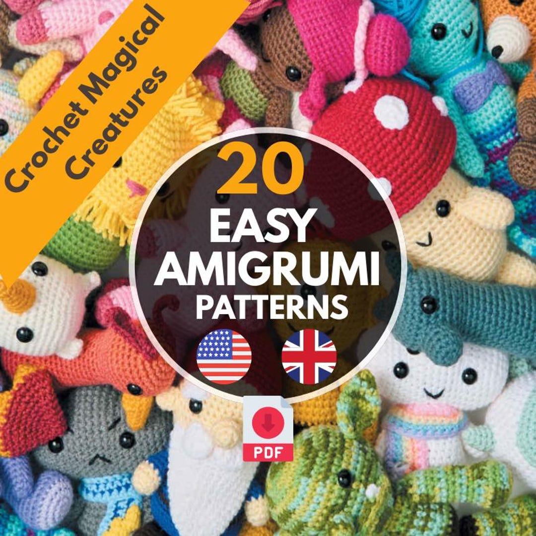 Craft Enchantment: 20 Easy Amigurumi Patterns for Crochet Magical ...