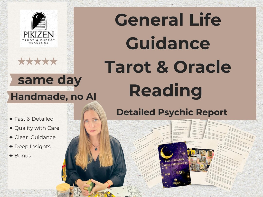 Psychic Reading | General Life Guidance Tarot Reading | Love Career ...