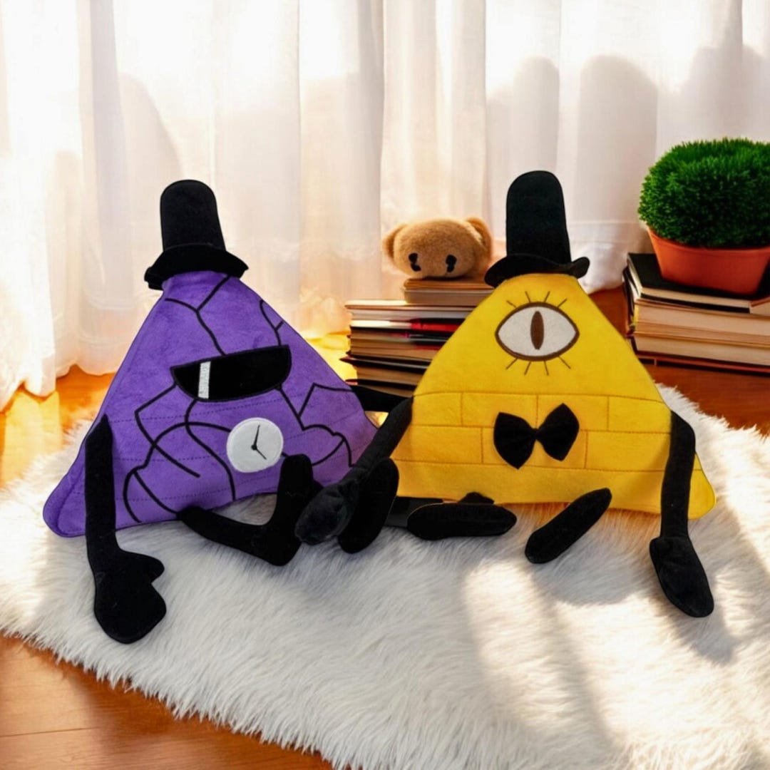 Gravity Falls Bill Cipher Plush, Gravity Falls Plushie, Soft Stuffed Toy, Cute Birthday, Gift ...