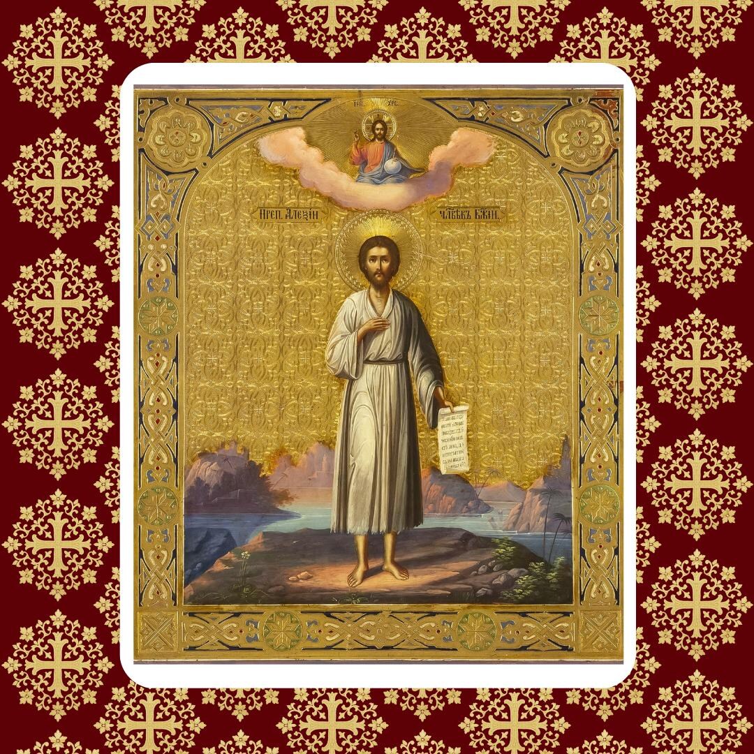 Icon of Saint Alexius, Man of God | Orthodox Christian Art - Etsy