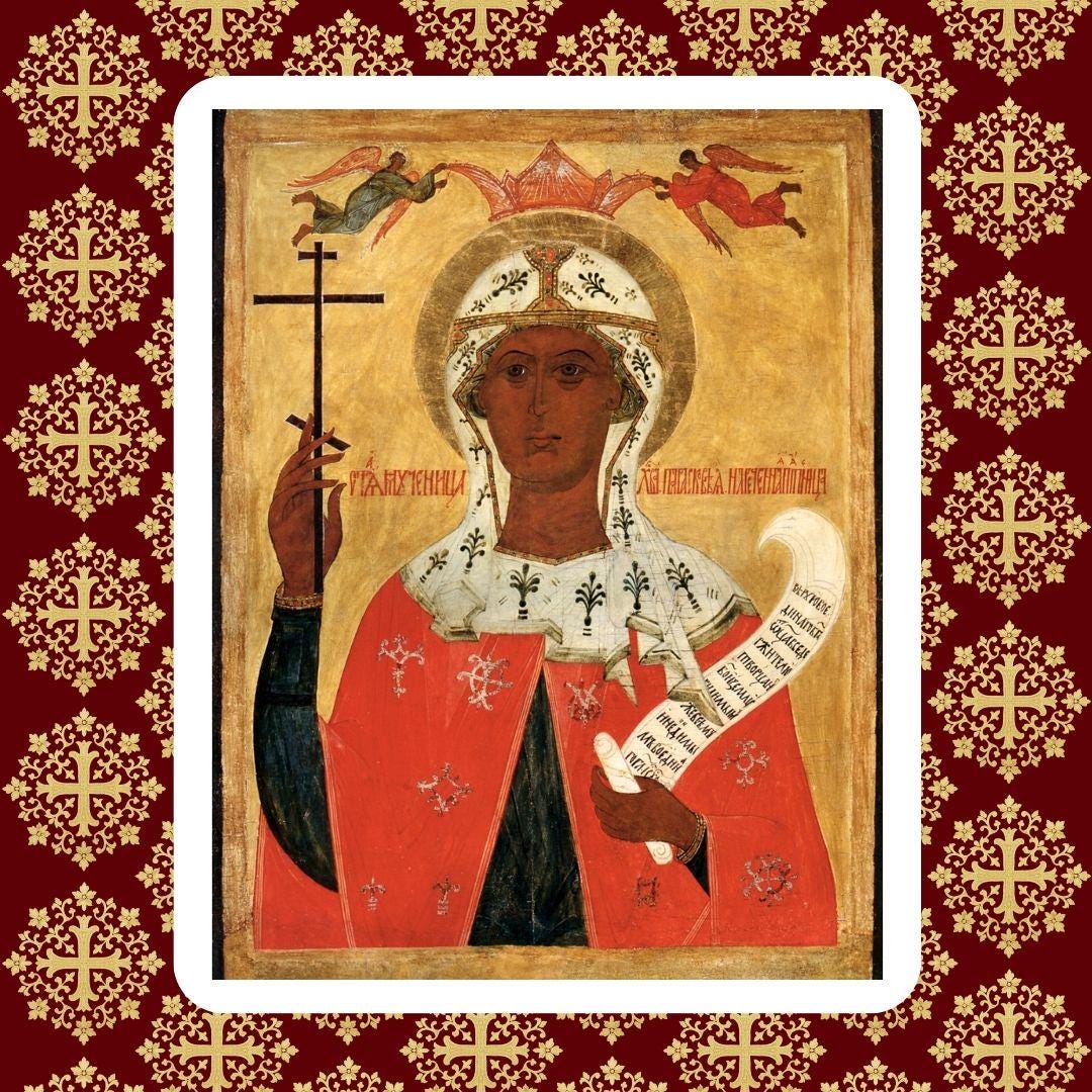 Saint Paraskeva Friday Icon - Great Martyr of Iconium - Etsy