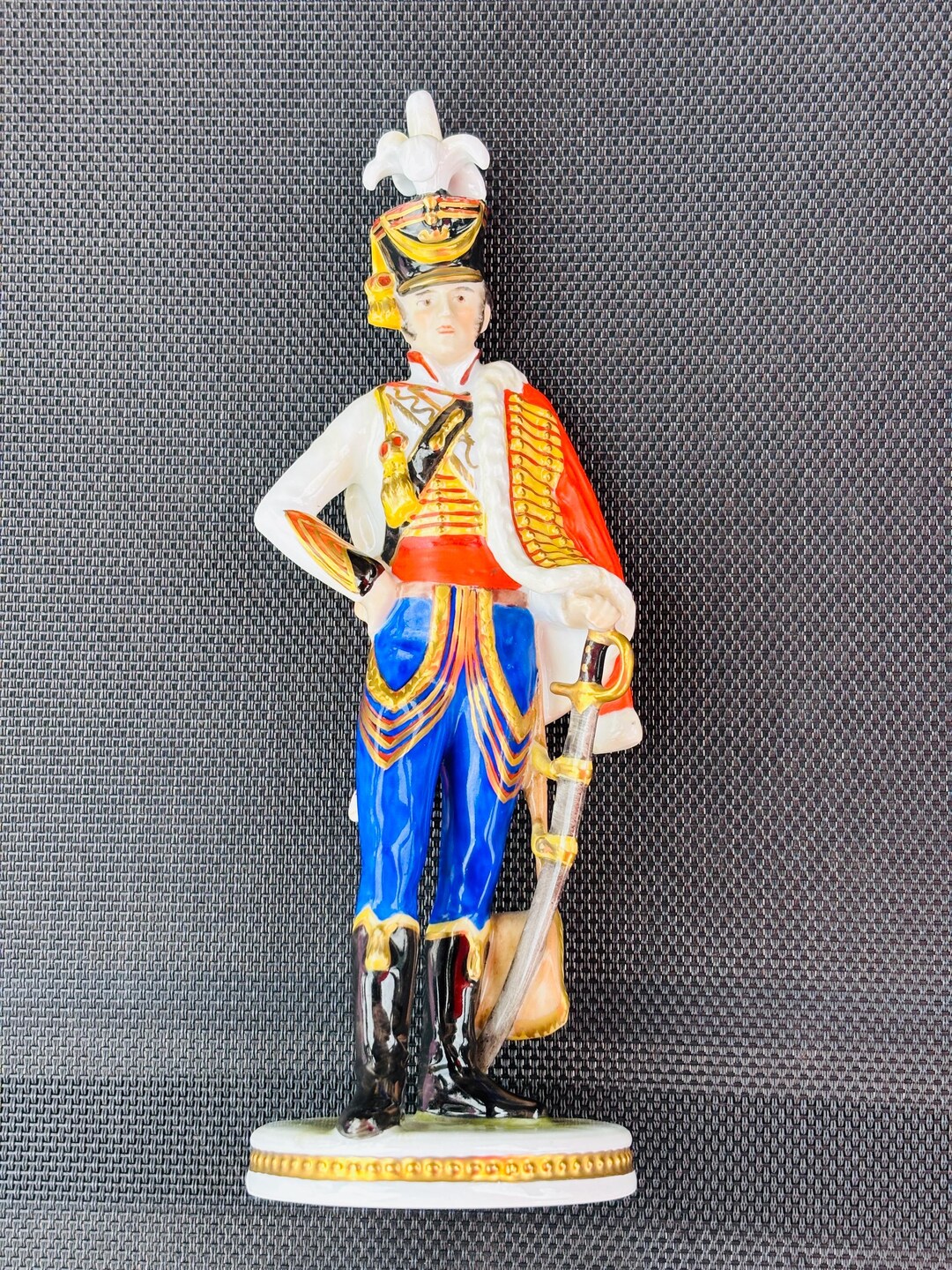 Porcelain Soldier. "general Junot." Porcelain Manufactory / KAUSER ...