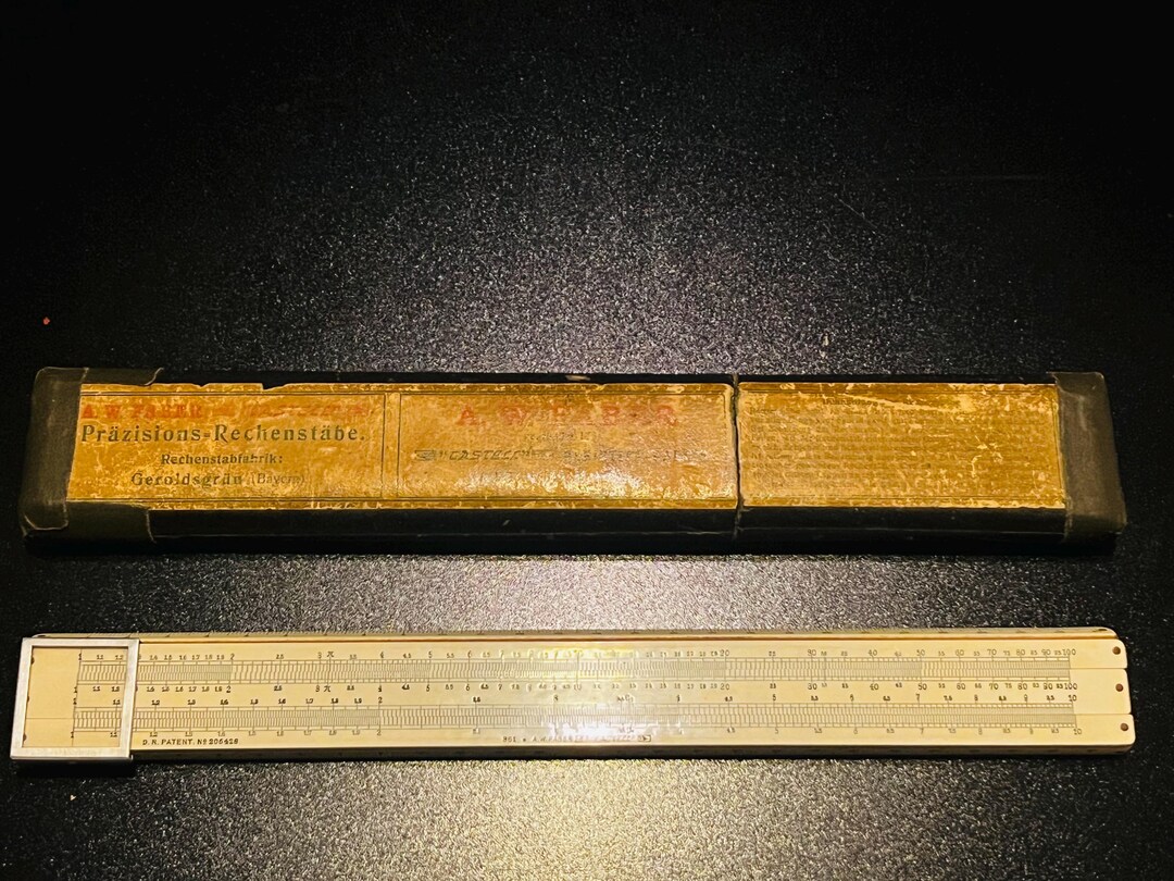 CASTELL 861 A W Faber , 206428 , Slide Rule , Rechenschieber - Etsy