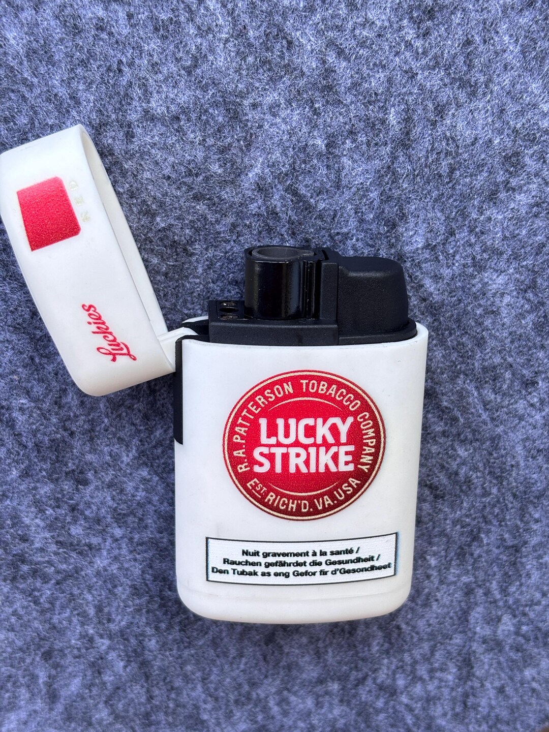 Lighter LUCKY STRIKE / American Tobacco / Vintage Style 90s - Etsy