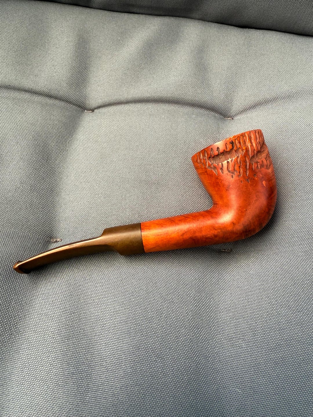 Vintage Lorenzo Spitfire Briar Pipe: Rusticated Italian Design - Etsy