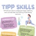 DBT TIPP Skills Printable - DBT Distress Tolerance - Etsy