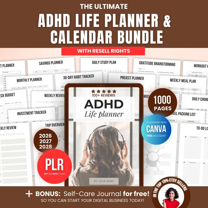 Etsy Adhd Planner - Etsy