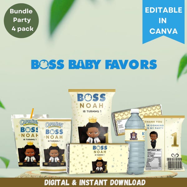 Boss Baby Gift Bag - 60+ Gift Ideas for 2025