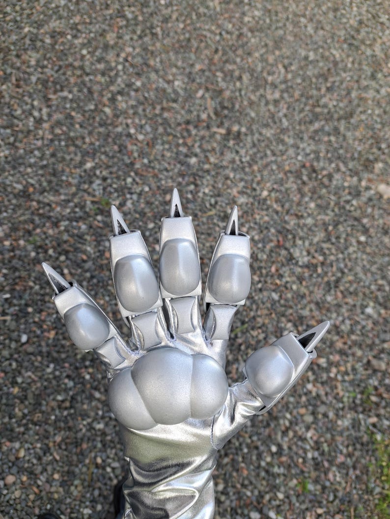 Cat Paw With Retractable Claws - Etsy