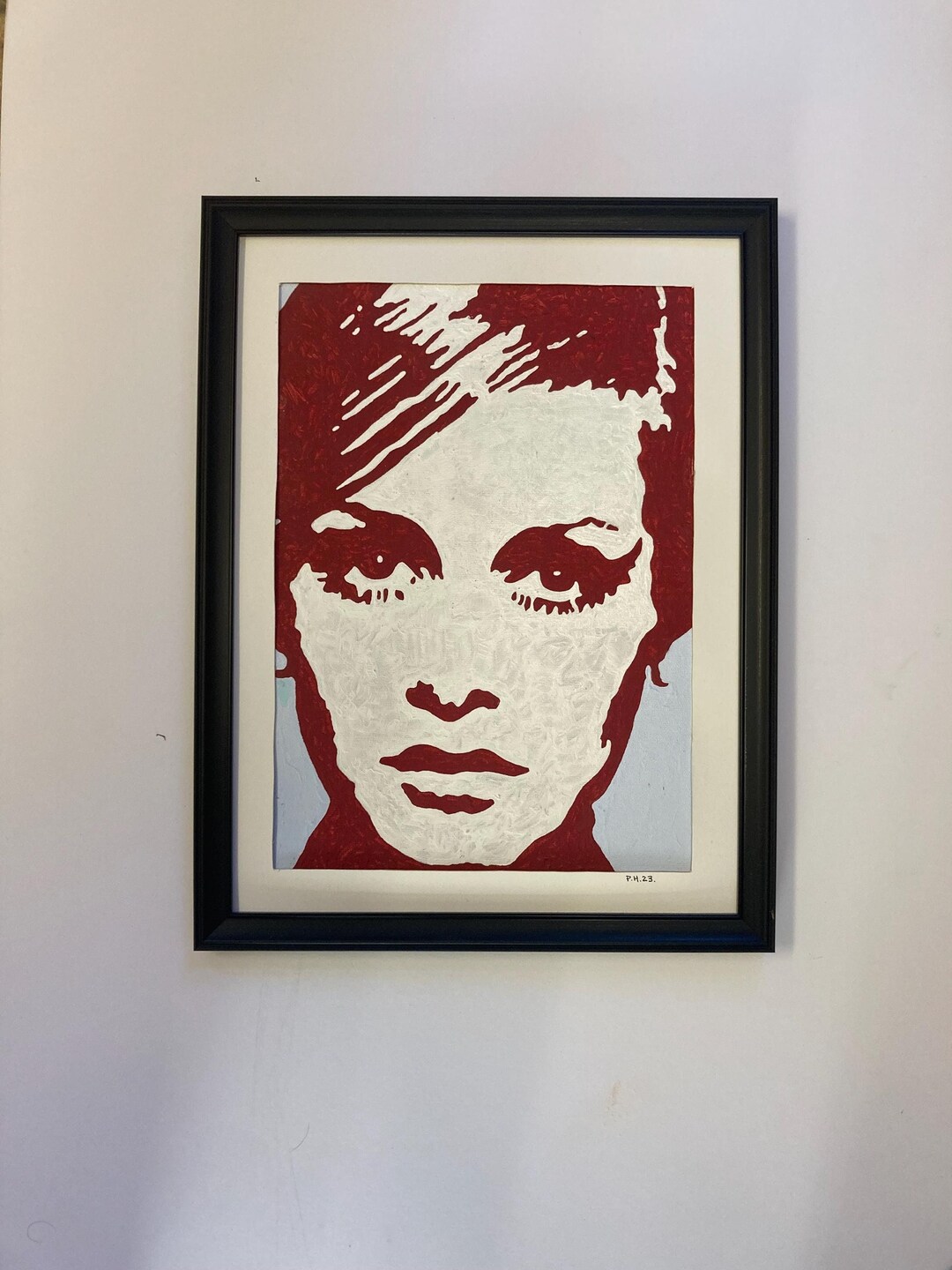 Twiggy Painting, Not Not A Print! I Dun It Onest!! 12X17 Inches. Free ...