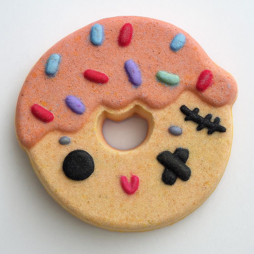 Zombie Donut, Bath Bomb Mould Every Order Receives a Free Gift! (LDPE ...