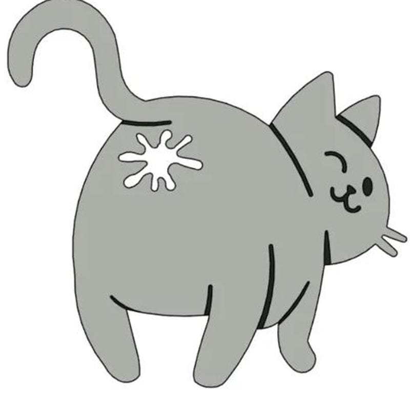 Cat Butt Bread Clip - Etsy