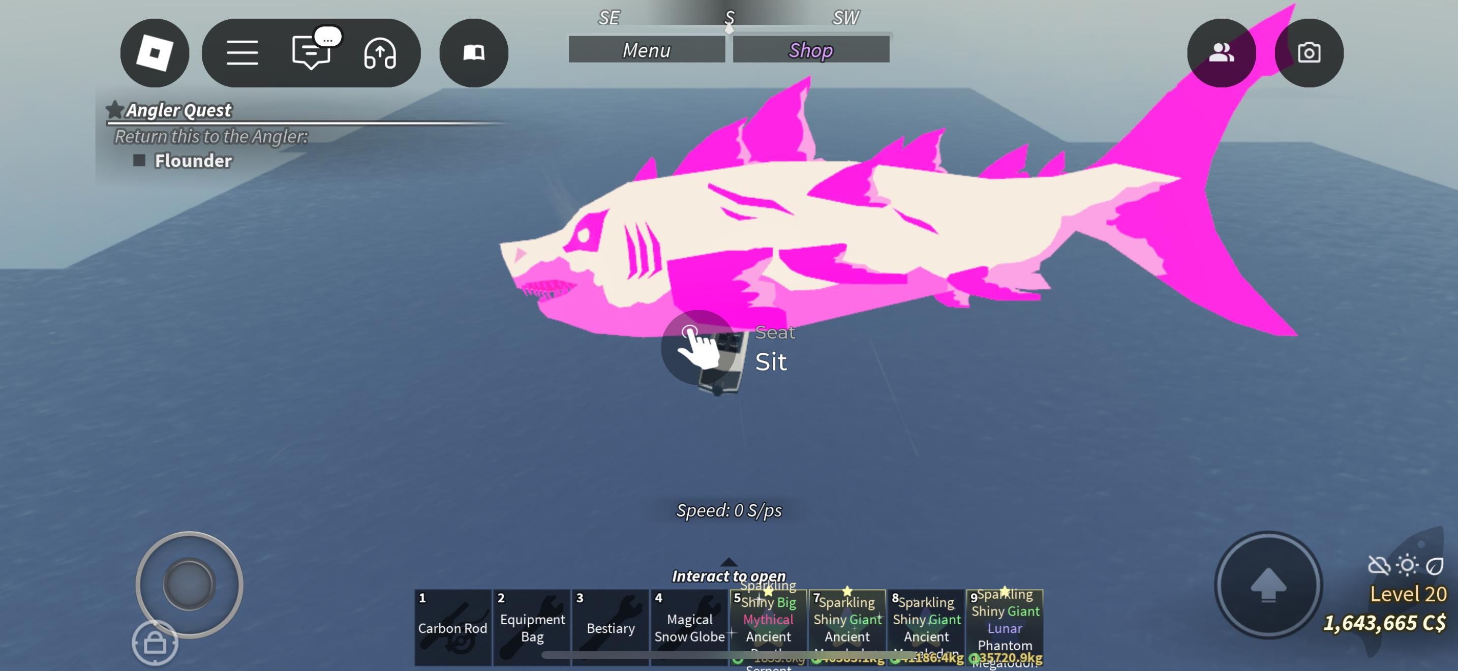 Roblox Fisch SSBM Ancient Megalodon - Etsy