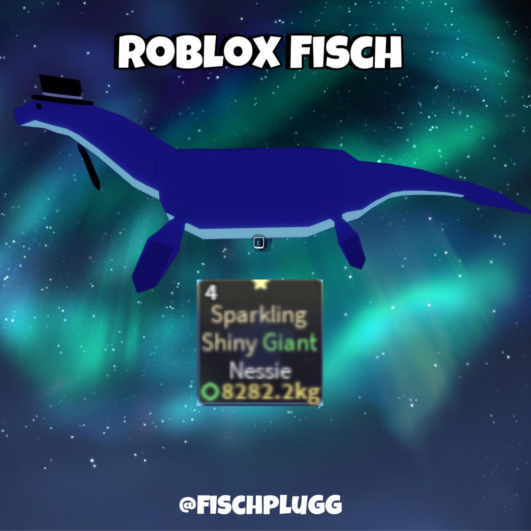 Roblox Fisch SSG Nessie - Etsy.de