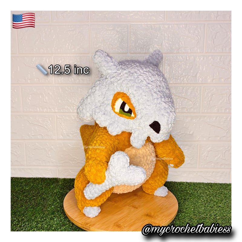 Cubone Crochet Patterns - Etsy