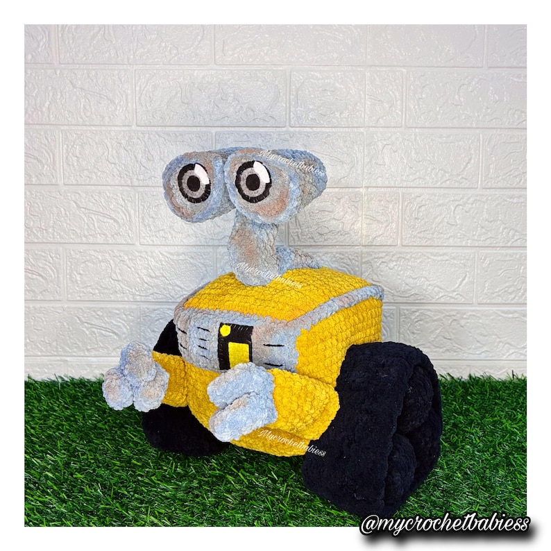 Wall-e Crochet Pattern PDF / Robot Plush - Etsy