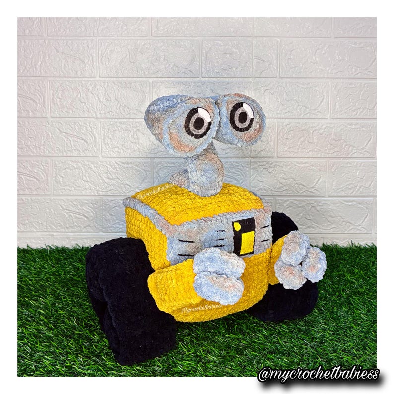 Wall-e Crochet Pattern PDF / Robot Plush - Etsy