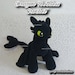Toothless Dragon Crochet Pattern: HTTYD Amigurumi (PDF Pattern) - Etsy