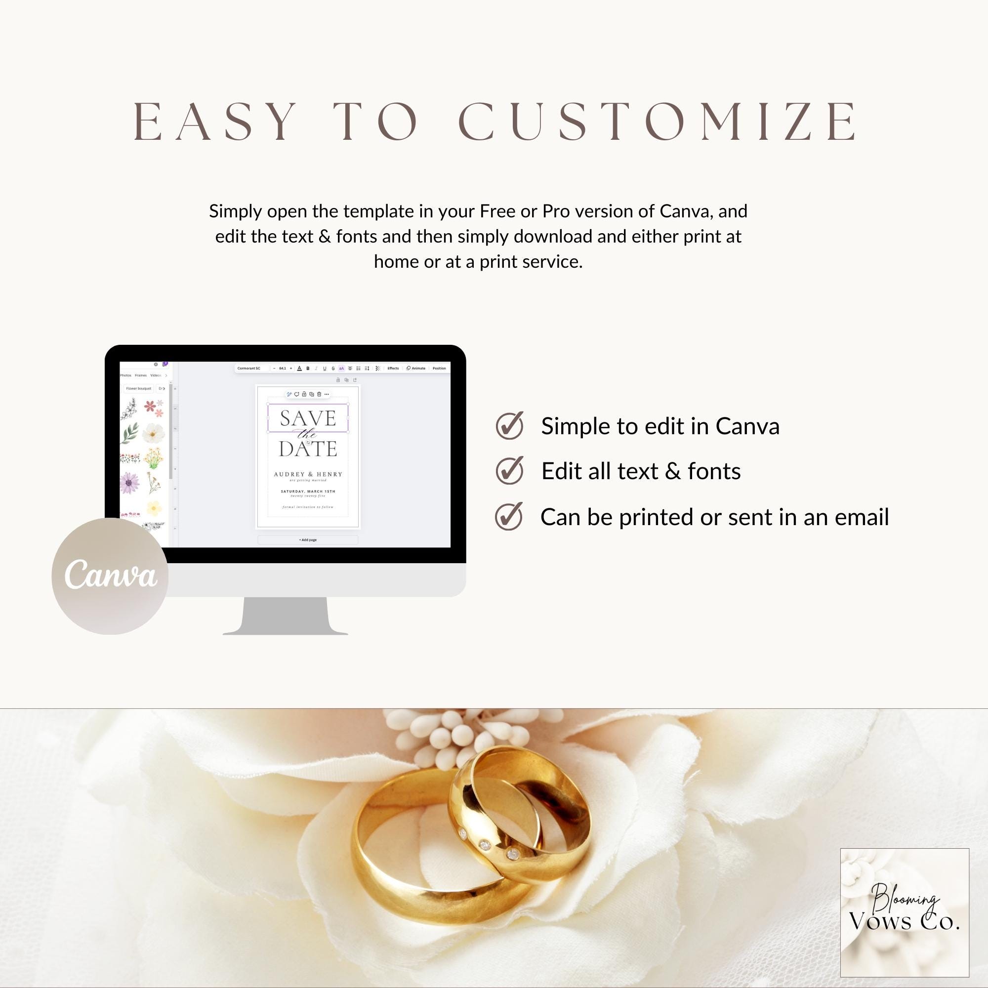 Wedding Vow Renewal Program Template, Modern We Still Do Program, Printable Photo Wedding ...