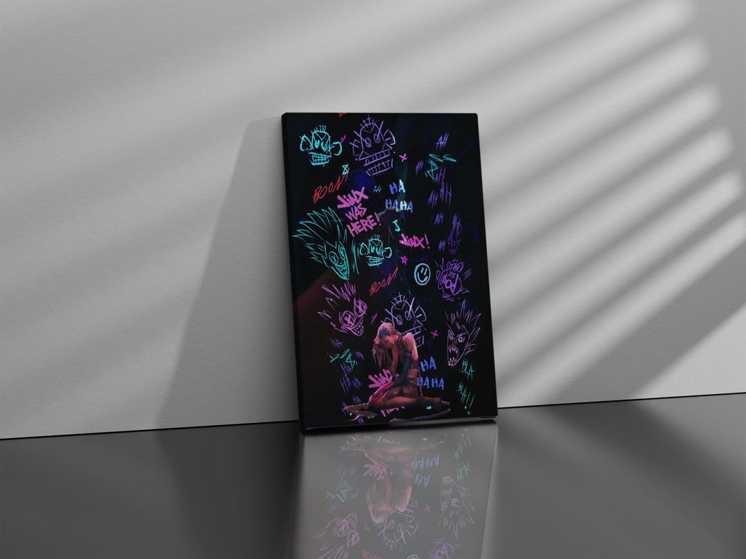 Jinx Poster, Arcane Canvas, Psychopath Art, Arcane Art, Arcane Poster ...