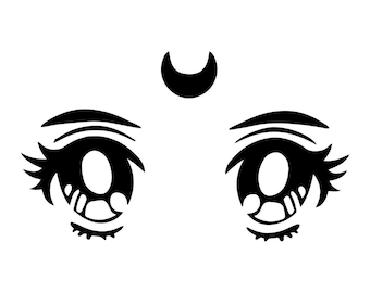 Anime Eyes Digital Download SVG PNG - Etsy
