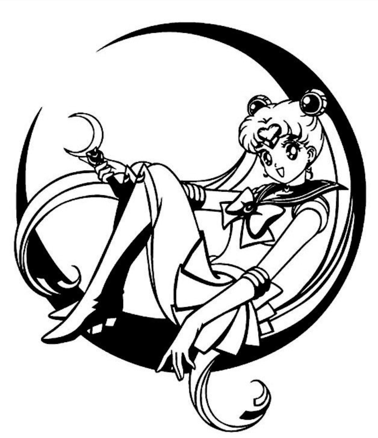 Sailor Moon SVG - Etsy
