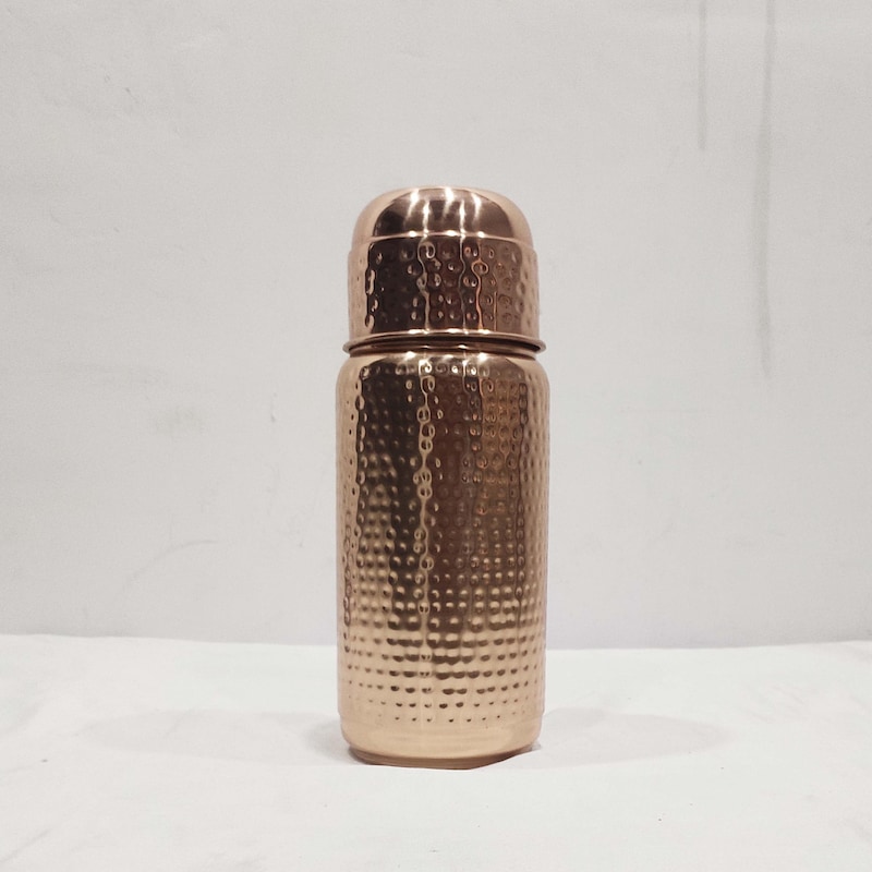 Copper Flask - Etsy