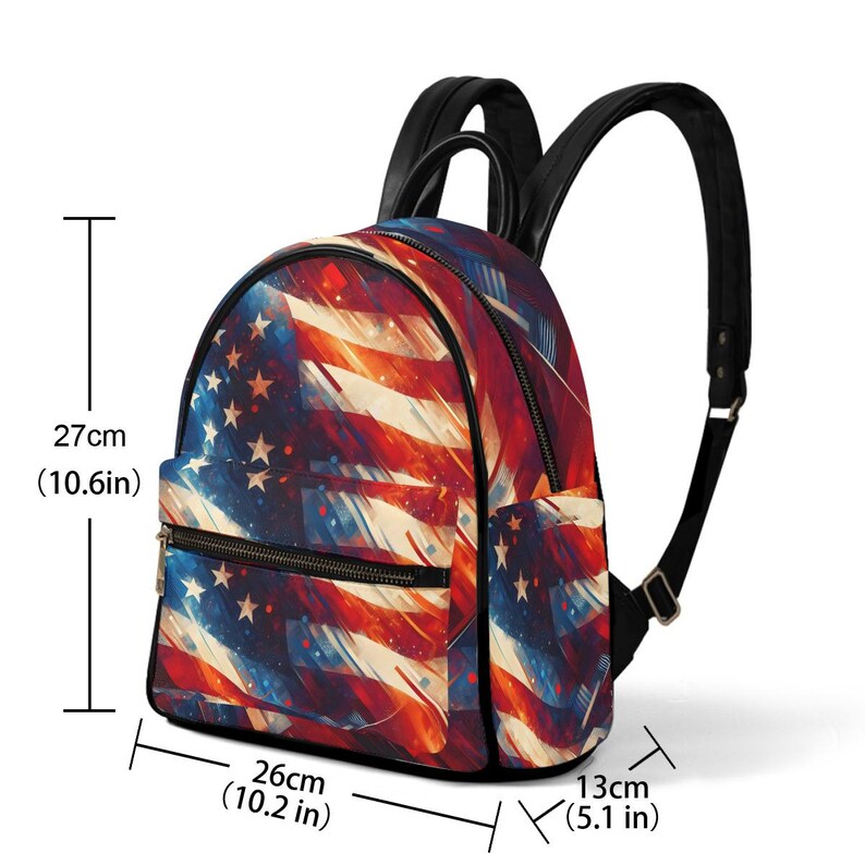 American Flag Backpack - Etsy
