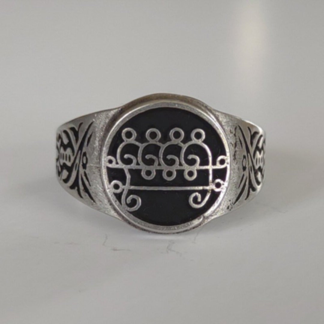 King Paimon Alternate Seal Goetia Ring Ars Goetia Demonology - Etsy