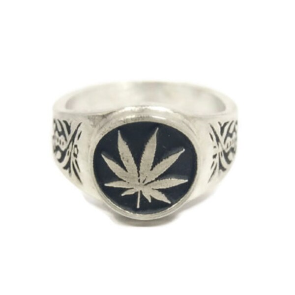 Marijuana Ring - Etsy