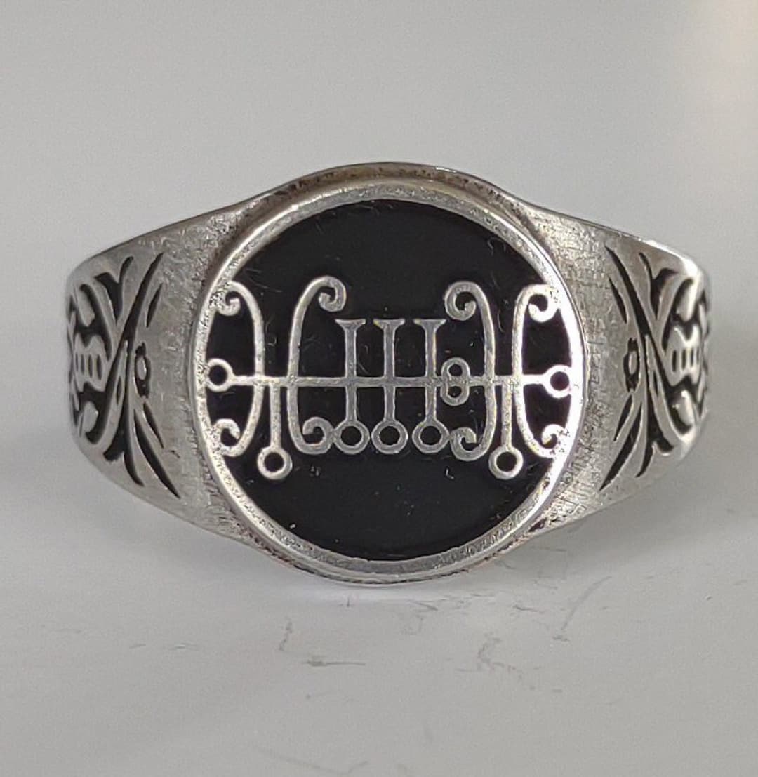 Duke Sallos Goetia Ring Lesser Key of Solomon Demons - Etsy