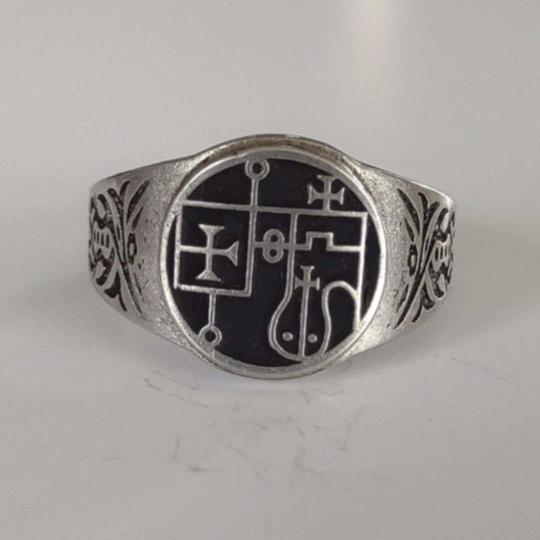 President Glasya-labolas Goetia Seal Ring Solomon's Demon Sigil Ars ...