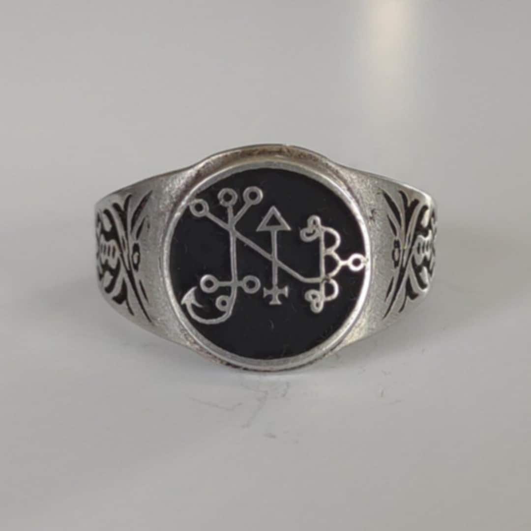 King Balam Goetia Ring Lemegeton Ars Goetia Demon Seals - Etsy