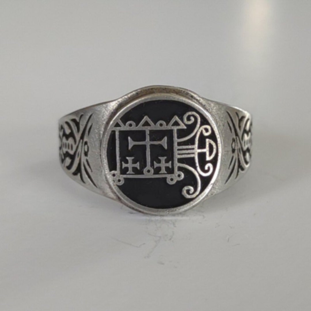 Prince Orobas Goetia Ring Lemegeton Ars Goetia Demon Seals - Etsy