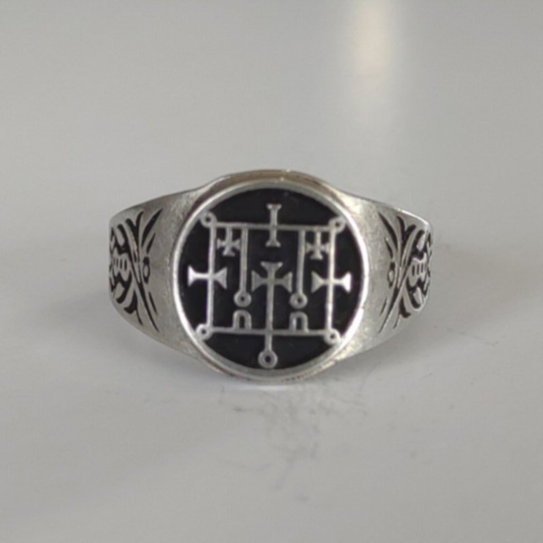 Duke Alloces Goetia Ring Lesser Key of Solomon Ars Goetia Demon Goetic ...