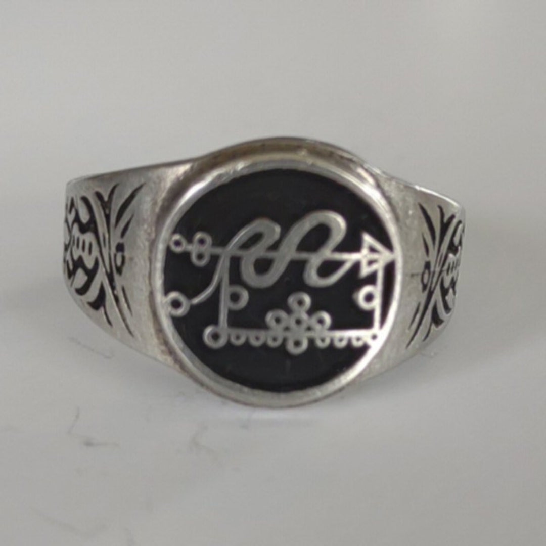 Duke Eligos Goetia Ring-ars Goetia Demonology Jewelry - Etsy