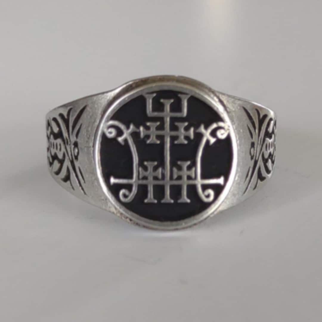 President Foras Goetia Ring - Demonology Finger Jewelry - Etsy
