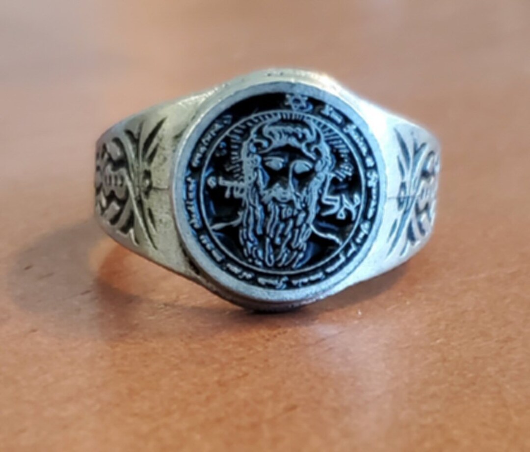 First Pentacle of the Sun Ring - Pentacle Seal From the Key of Solomon ...