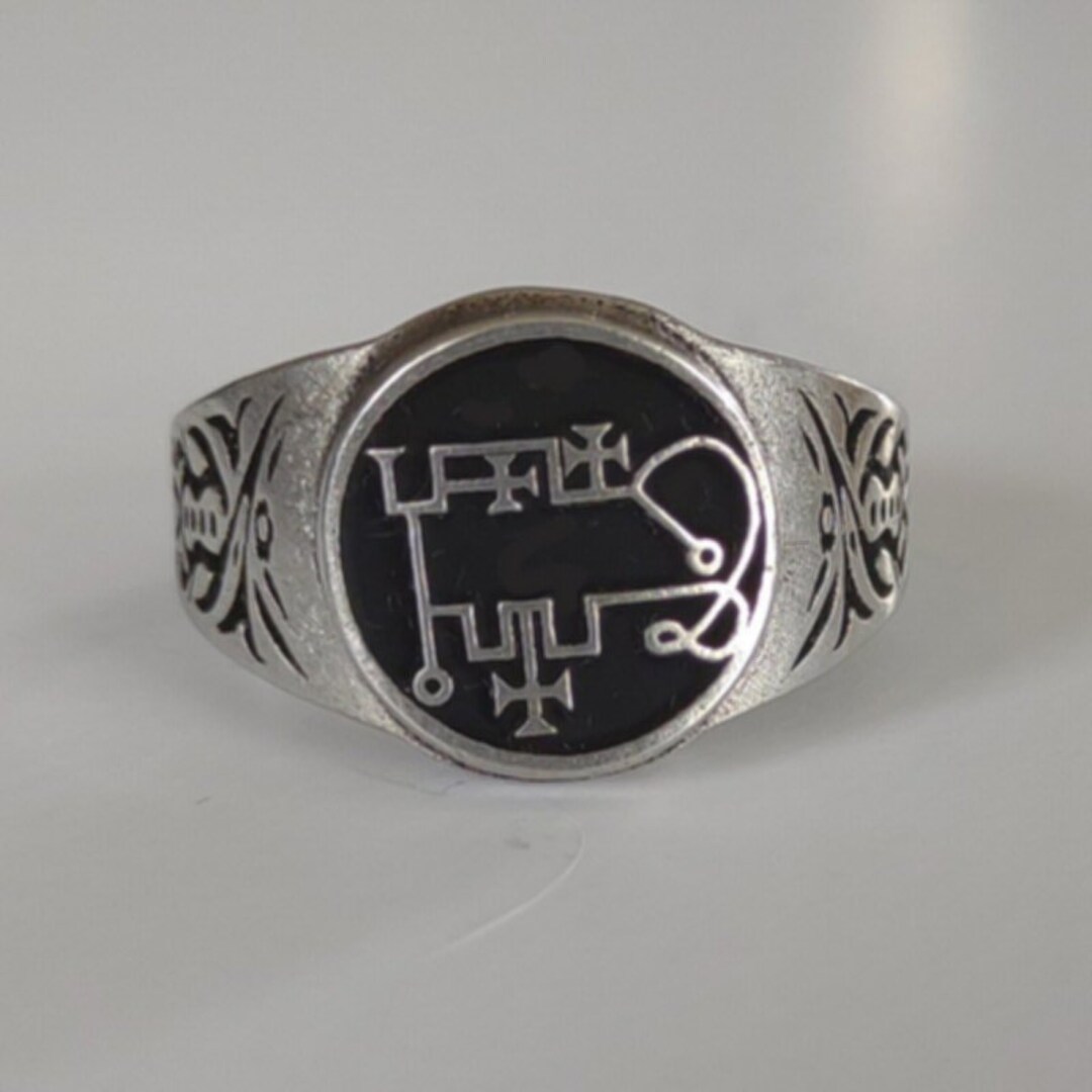 Marquis Phenex Goetia Ring Lesser Key of Solomon Sigil Demonology - Etsy