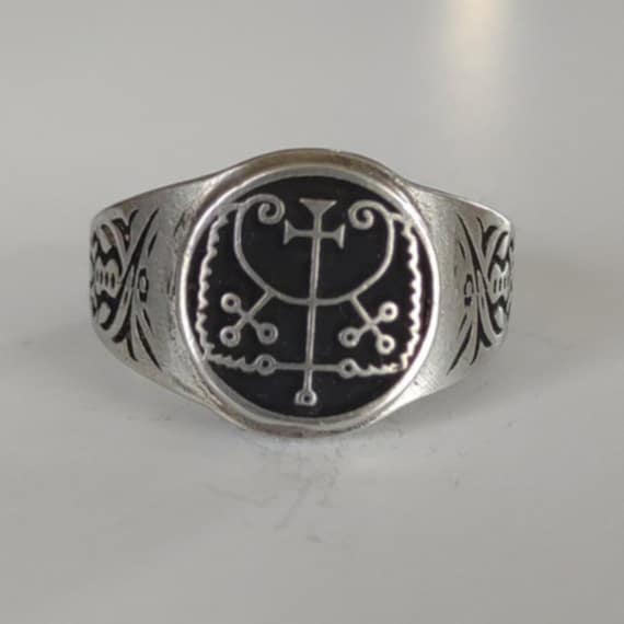 Duke Haures Goetia Ring Seal Finger Jewelry - Etsy