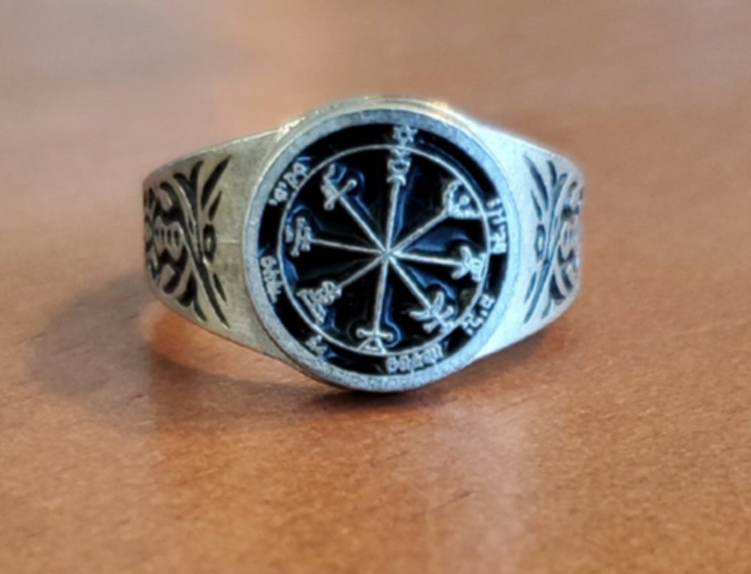 Seventh Pentacle of Jupiter Ring - Pentacle Seal From the Key of ...