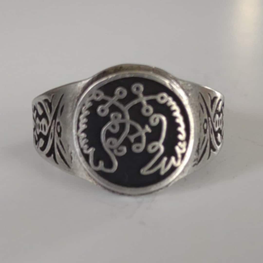 Prince Seere Goetia Ring Ars Goetia Demon Seal - Etsy