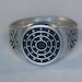 Disc of King Solomon Ring - Solomons Circle Tetragrammaton - Ring Sizes ...