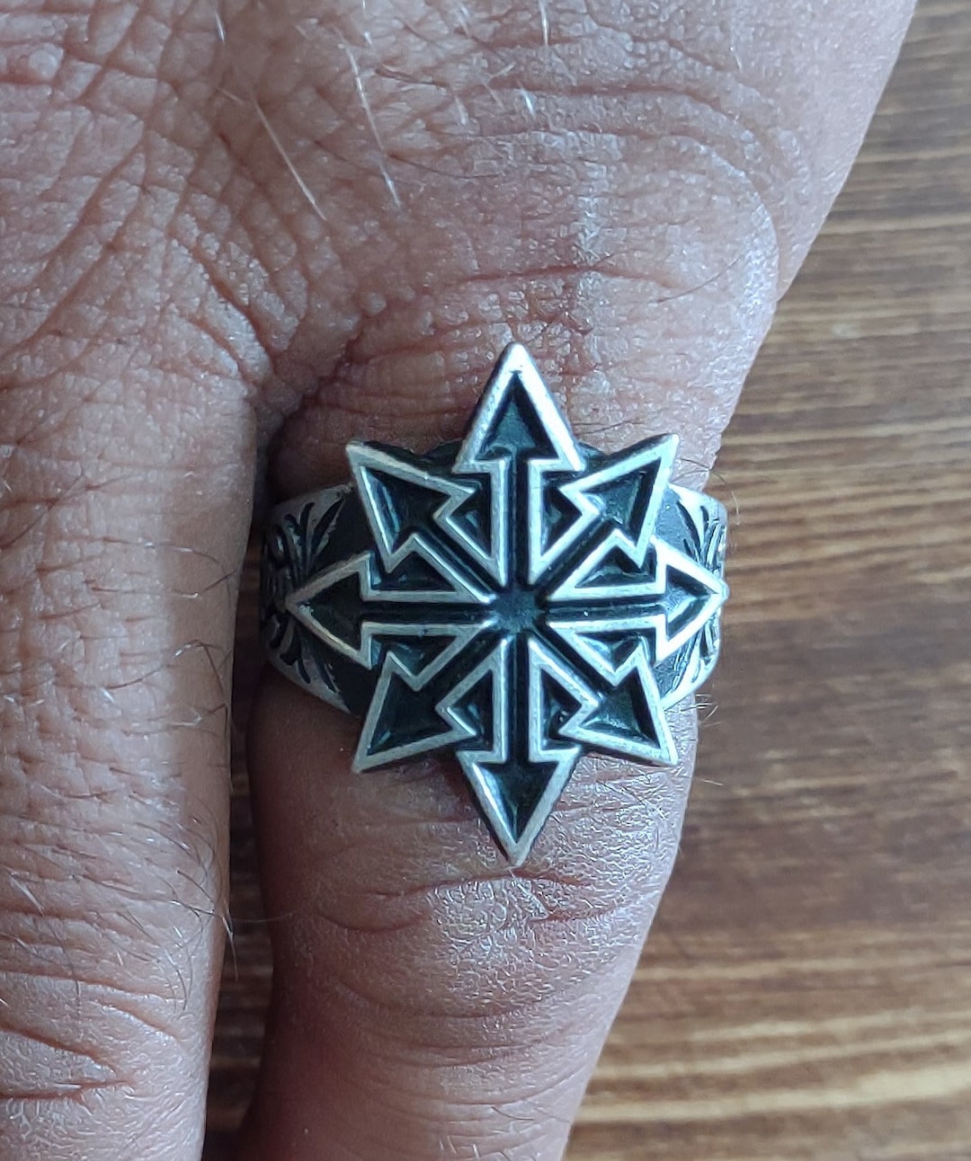 Chaos Symbol Ring - Chaotic Disarray Confusion Mayhem Star - Disorder ...