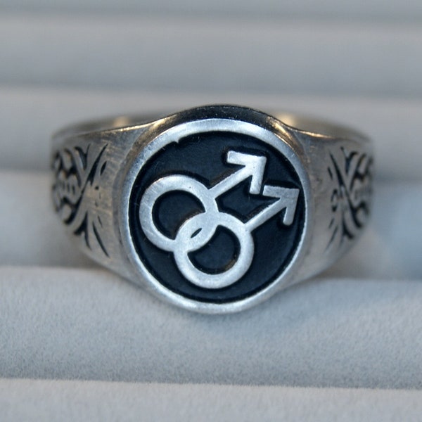 Mens Gay Rings - Etsy
