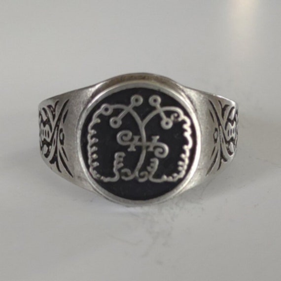 Prince Seere Alt Goetia Ring Ars Goetia Demon Seal - Etsy