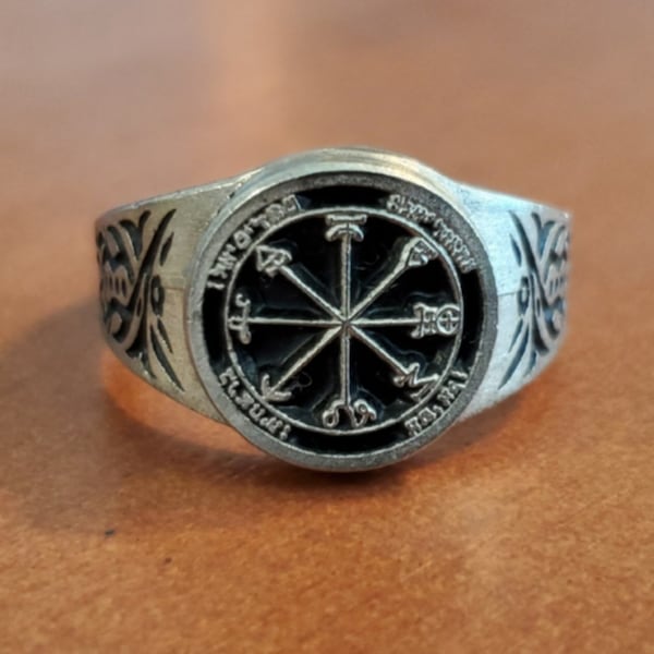 Seal of Solomon Ring - Etsy
