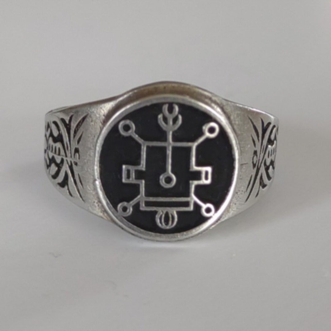 Prince Vassago Goetia Ring Lesser Key of Solomon Seal - Etsy