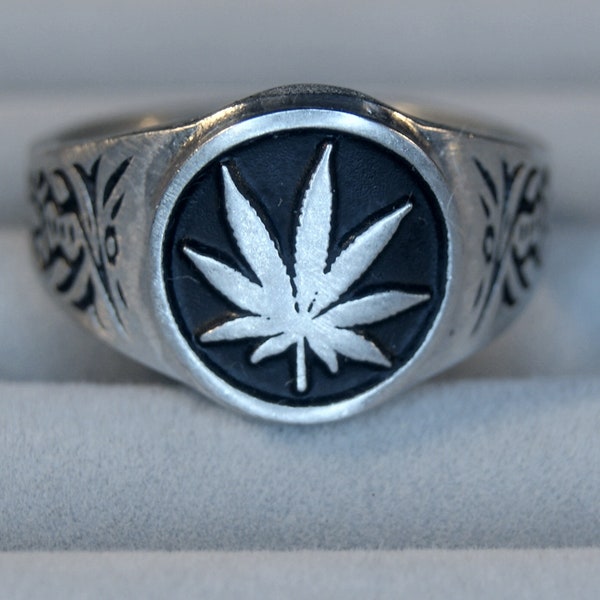 Marijuana Ring - Etsy